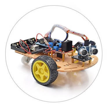 Arduino Komplet - Vozilo na 2 točka. Mehatron.rs - Komponente za CNC i ...