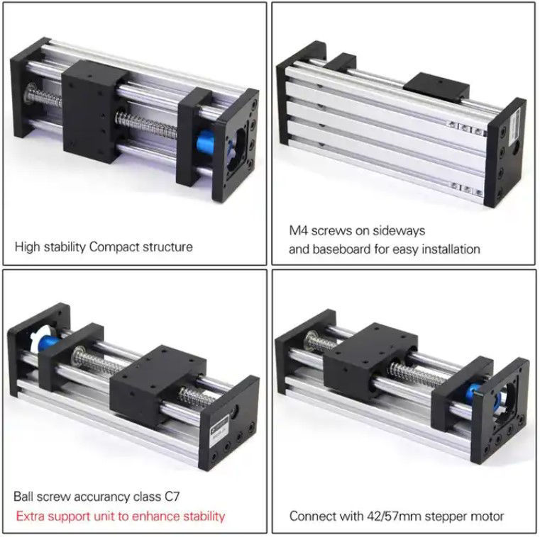 Sklop linearnog vođenja EBX radnog hoda 150mm. Mehatron.rs - Komponente ...